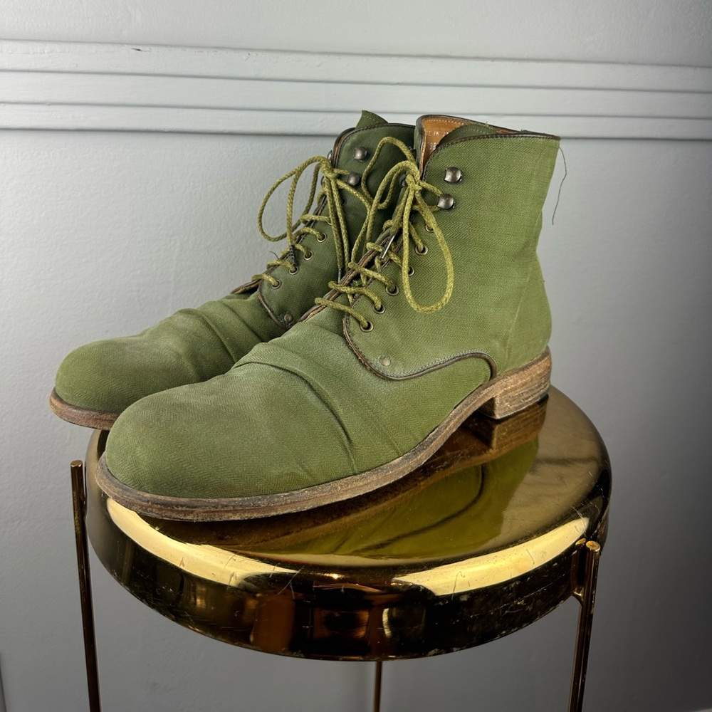 Shoto 5998 Green Army Herringbone Combat - Gem